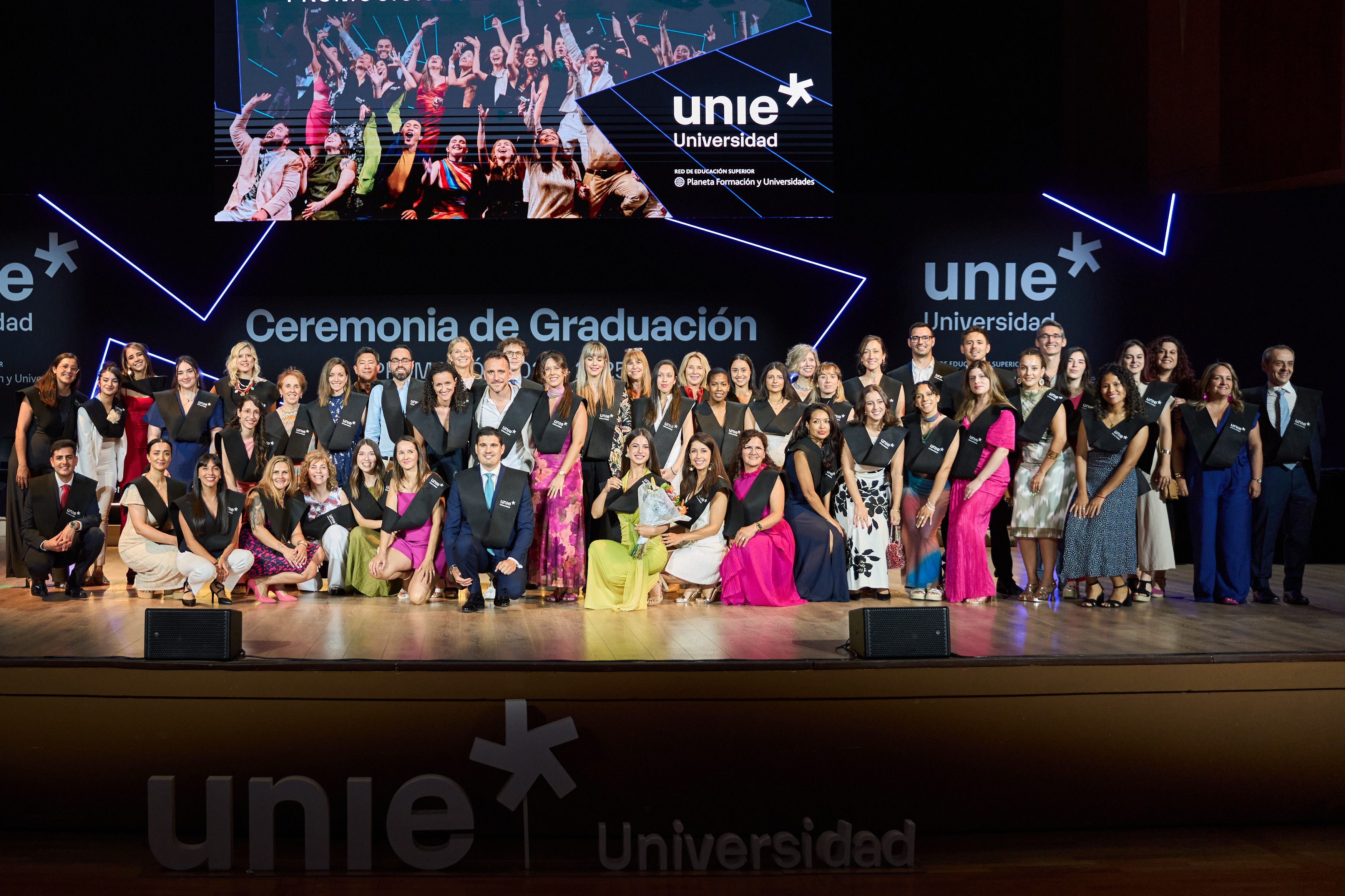 Graduación de Máster UNIE: 1600 estudiantes celebran su éxito