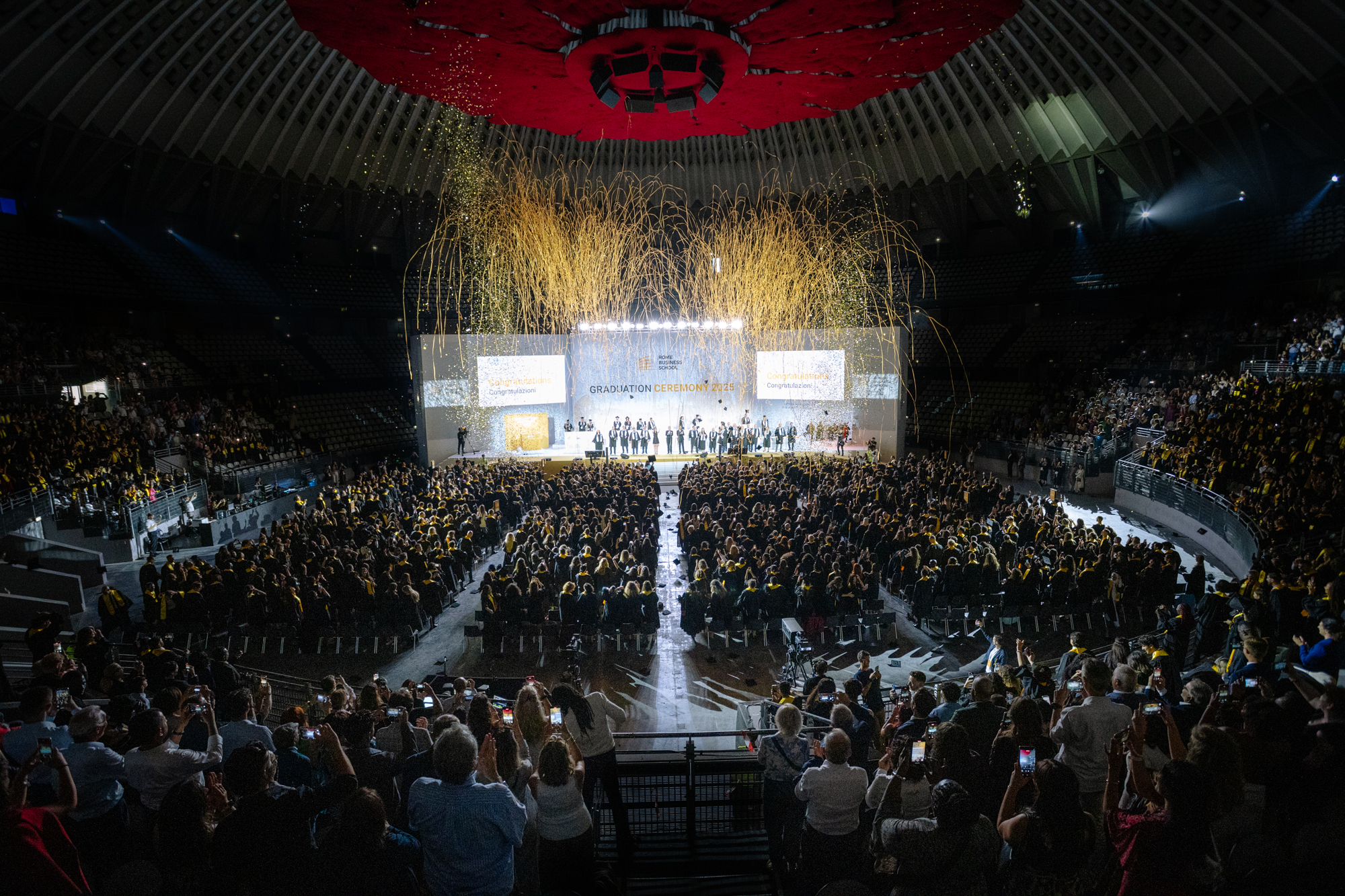 Rome Business School Graduation 2025 with Nicola Drago